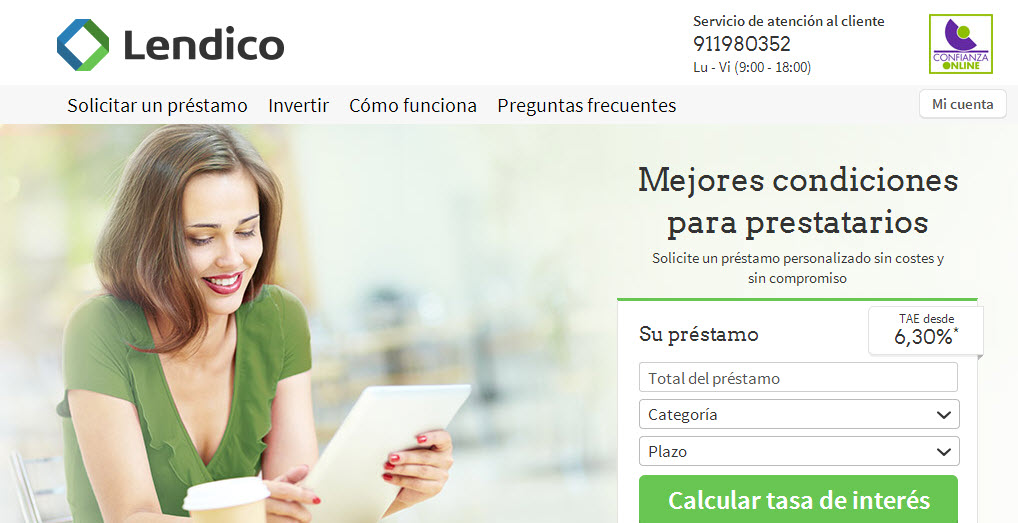 Lendico: opiniones del portal de créditos entre particulares