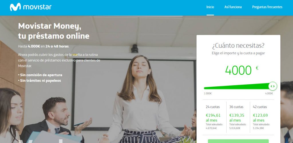Movistar Money Prestamos 2026: opiniones, intereses y condiciones